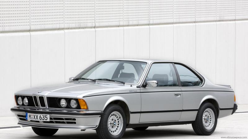 Specs for all BMW E24 6 Series versions