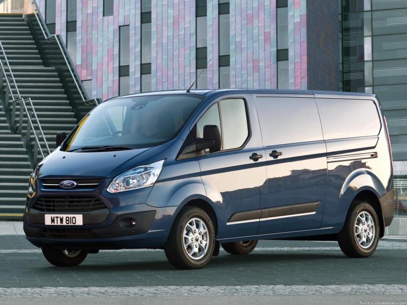 Ford Transit Custom 2012 Van L2H1 290 2.0 TDCi 170HP Specs, Performance ...