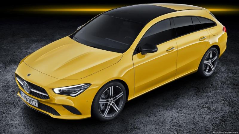 Specs for all Mercedes Benz X118 CLA Shooting Brake versions