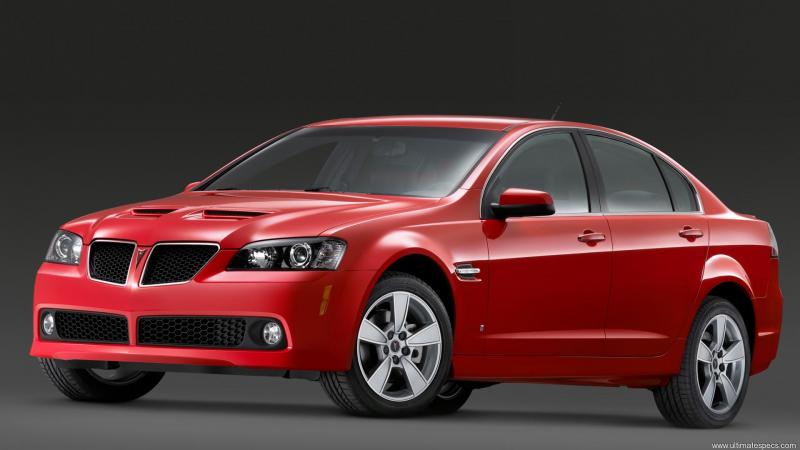 Pontiac G8 Specs, Performance, Comparisons