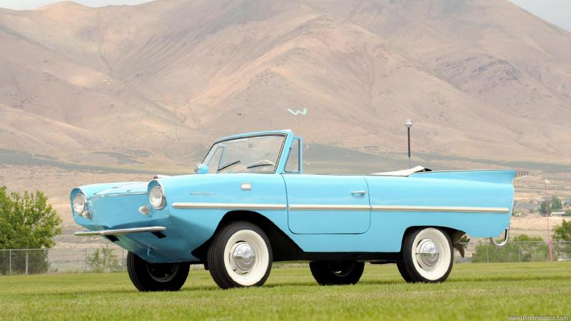 Fiche technique Amphicar Model 770 par Motorisation et version