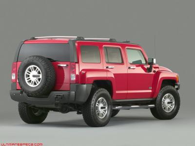 Hummer H3 3.7 Technical Specs, Dimensions